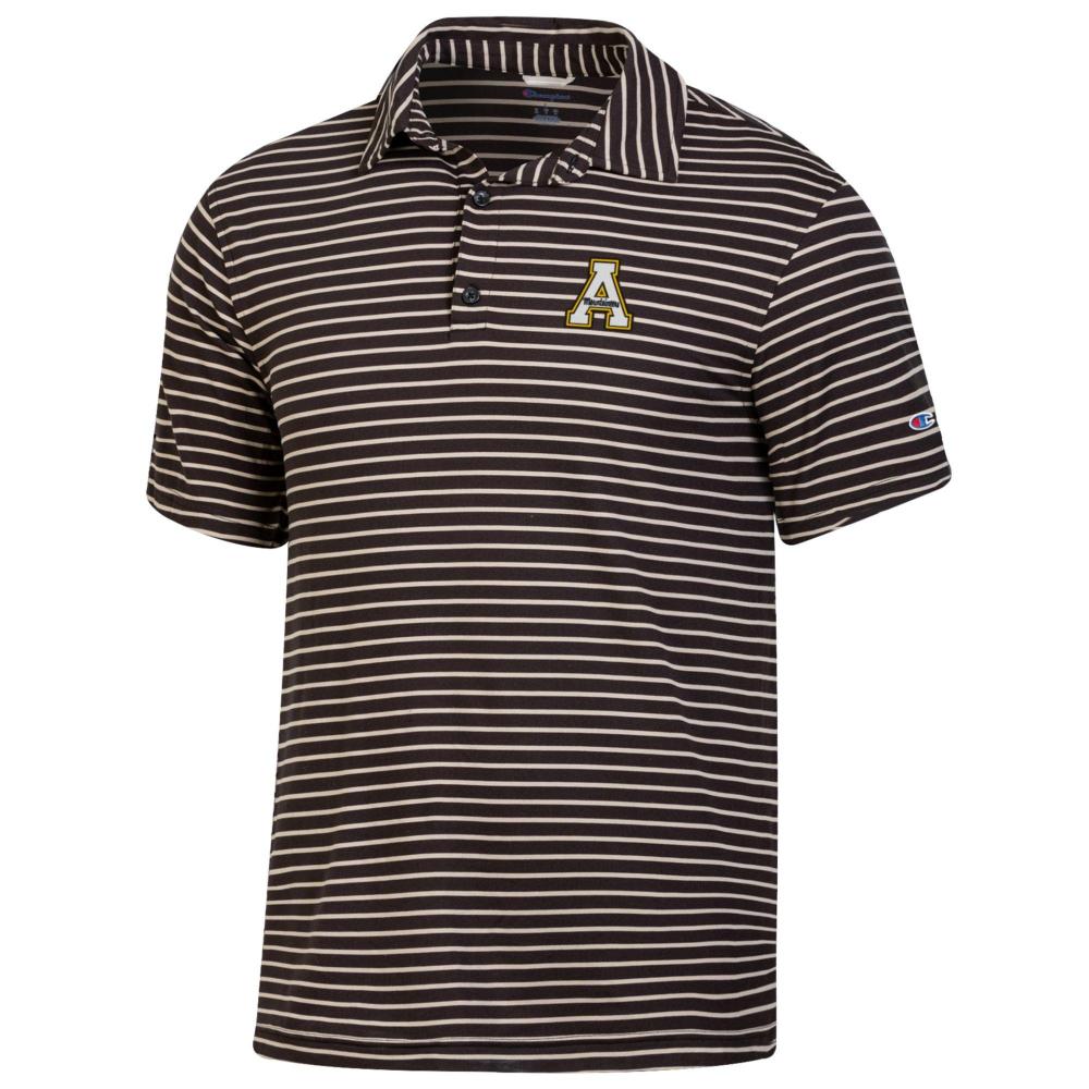 App | App State Champion Tailgate Stripe Polo | Alumni Hall